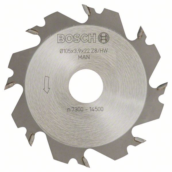 Pločasto glodalo Bosch 3608641013, 8, 22 mm, 4 mm