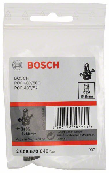 Stezna čaura bez stezne navrtke Bosch 2608570049, 8 mm