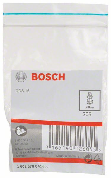Stezna čaura sa steznom navrtkom Bosch 1608570041, 8 mm