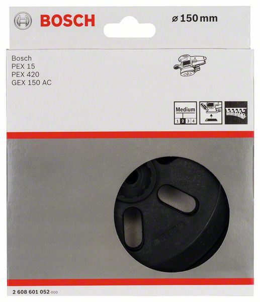 Brusni tanjir Bosch 2608601052, srednji, 150 mm