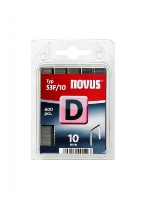 Novus Klamerice Tip D 53F/12 12mm 600 kom, 0420377