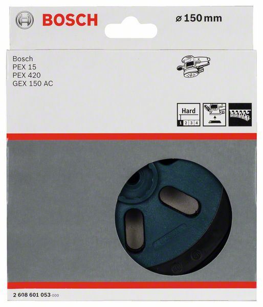 Brusni tanjir Bosch 2608601053, tvrdi, 150 mm