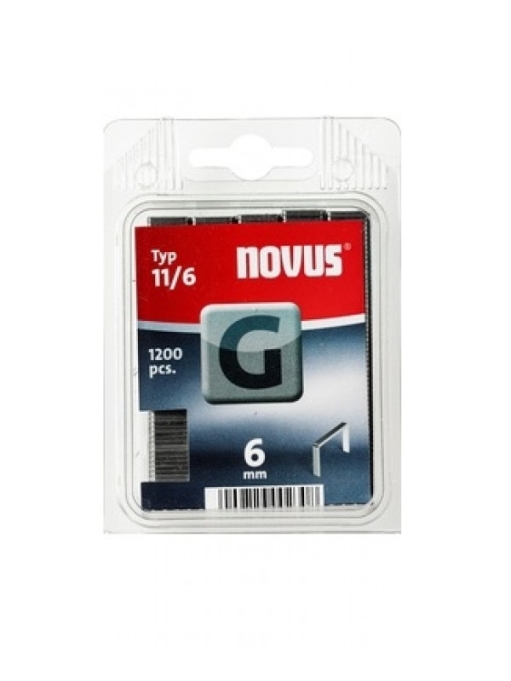 Novus Klamerice Tip G 11/6 6mm 5000, 0420527