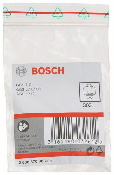 Stezna čaura sa steznom navrtkom Bosch 2608570083, 1/8"