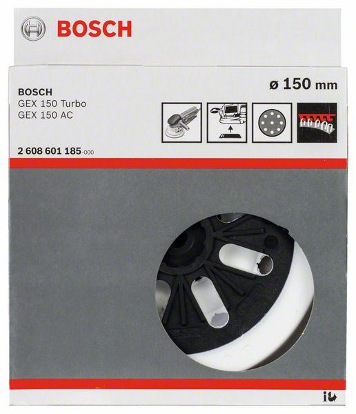 Brusni tanjir Bosch 2608601185, srednje tvrdi, 150 mm