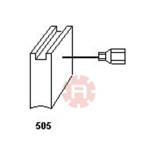 Četkice grafitne 5x10x16 mm - 1129, Asein