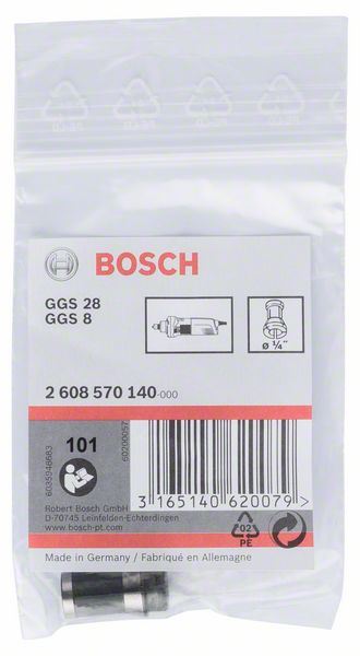 Stezna čaura bez stezne navrtke Bosch 2608570140, 1/4 cola
