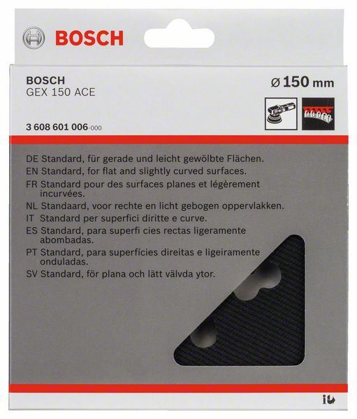 Brusni tanjir Bosch 3608601006, srednji, 150 mm