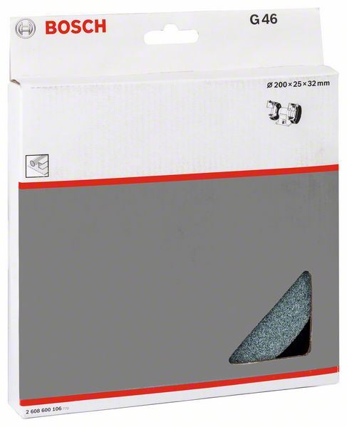 Brusna ploča za dvostranu brusilicu Bosch 2608600106, 200 mm, 32 mm, 46