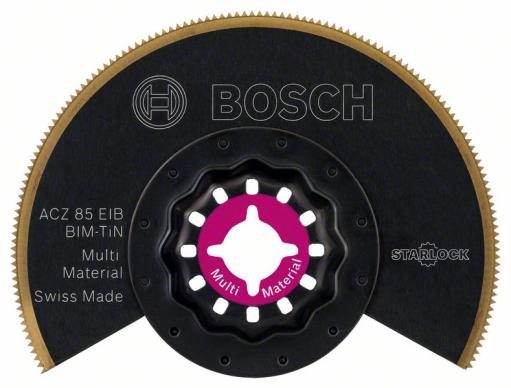 Bosch BIM-TiN segmentni list testere ACZ 85 EIB Multi Material 85 mm - pakovanje od 10 komada - 2608664478