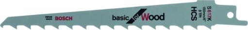 List univerzalne testere S 617 K Bosch 2608650616, Basic za Drvo