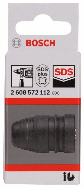 Izmenljiva stezna glava SDS plus Bosch 2608572112, SDS plus