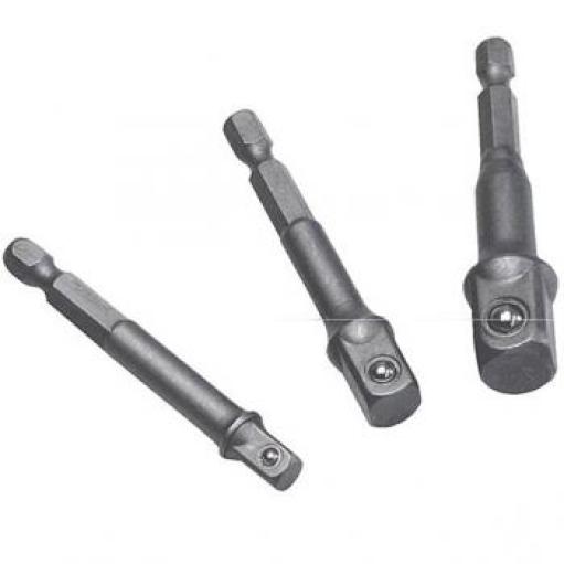 Set adaptera za gedore Workers Best WBS 1036499, 1/4", 3/8", 1/2"