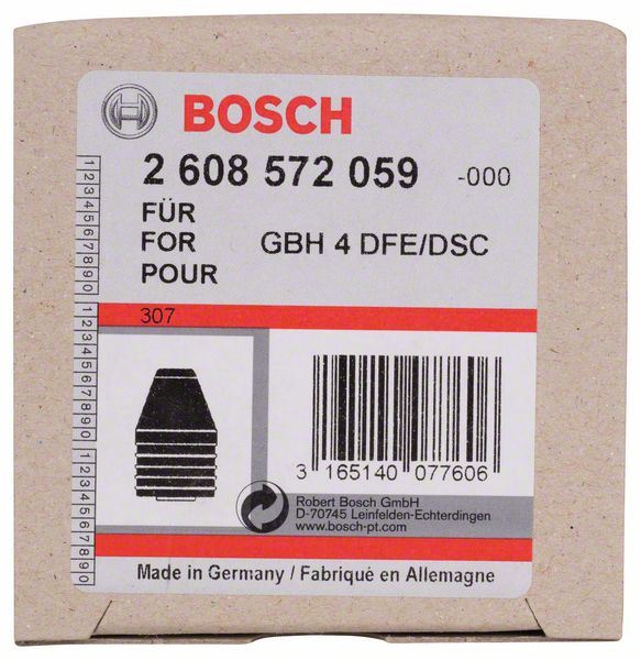 Izmenljiva stezna glava SDS plus Bosch 2608572059, SDS plus