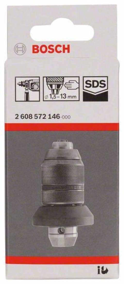 Brzostezna glava sa adapterom Bosch 2608572146, 1,5-13 mm, SDS plus