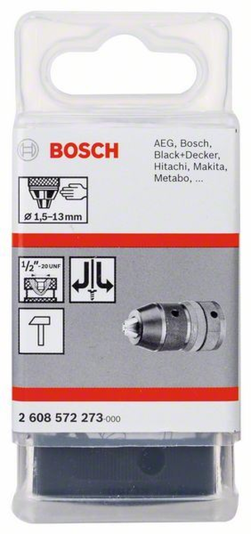 Brzostezna glava SUPRA SK 1.5 - 13 E Bosch 2608572273, 1,5-13 mm