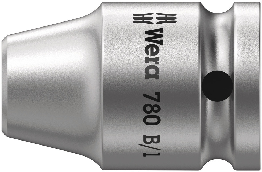 Wera 780 B 3/8" Adapter, 780 B/1-S x 1/4" x 30 mm, 05344511001
