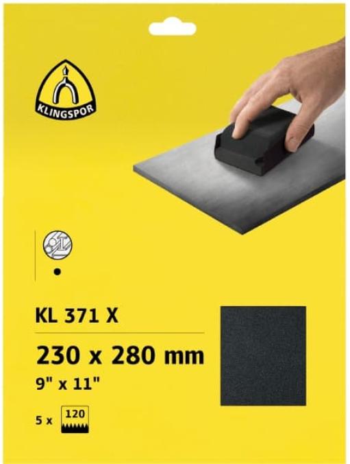 Klingspor KL 371 X D.I.Y. pakovanjima SB - Asortiman, 241786, 230 mm