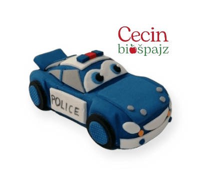 Figurica za tortu Policiski auto Mega figura