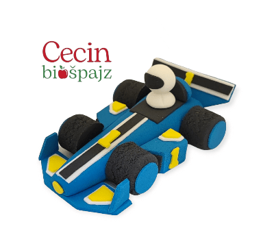 Figurice za tortu Formula plava Mega figura