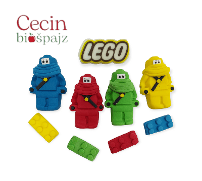 Figurice za tortu Lego Nindžago Bajka