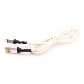 USB kabel Sporty Type-C beli