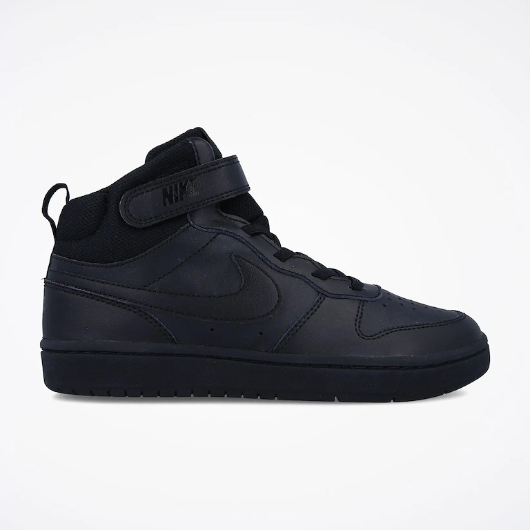 NIKE Dečije patike Court Borough Mid 2 BPV-CD7783-001 crne