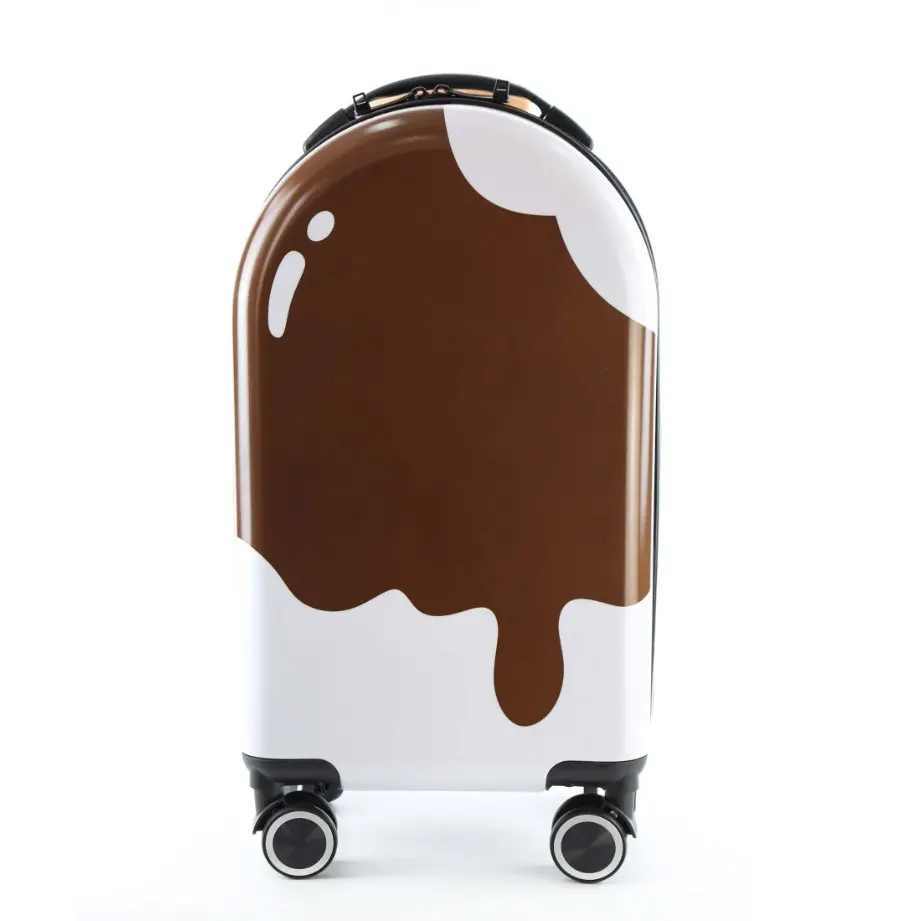 SHOPITO Dečiji kofer 20S-PR-K002 Sladoled 40x20x29 cm braon-beli