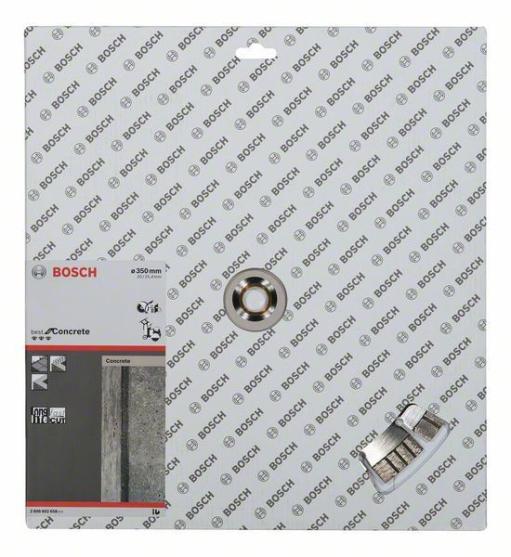 Dijamantska rezna ploča Best for Concrete Bosch 2608602658, 350 x 20,00+25,40 x 3,2 x 15 mm