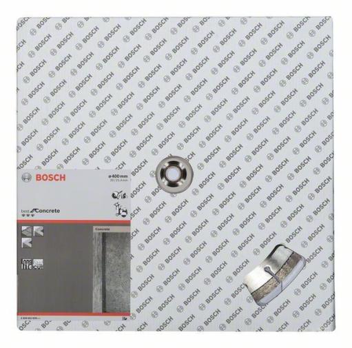 Dijamantska rezna ploča Best for Concrete Bosch 2608602659, 400 x 20,00 + 25,40 x 3,2 x 12 mm