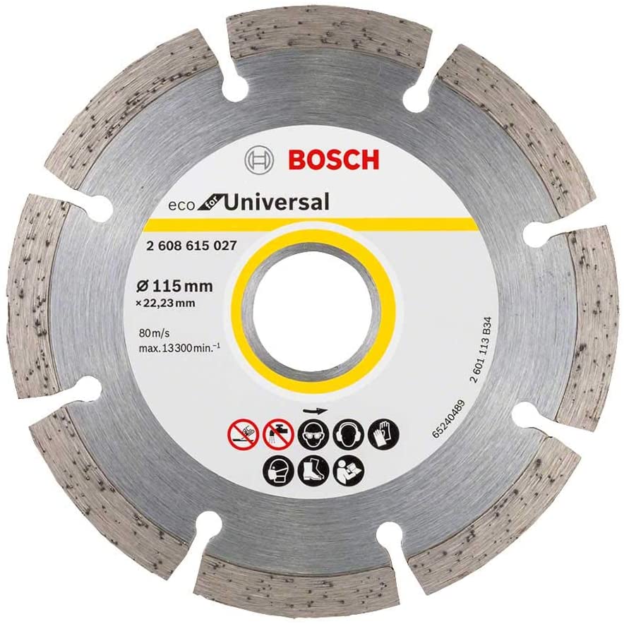 Dijamantska rezna ploča ECO For Universal Bosch 2608615027, 115x22.23x2.0x7mm