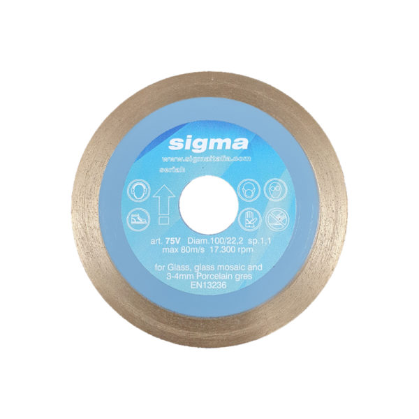 Sigma 75V Rezna ploča, 100mm