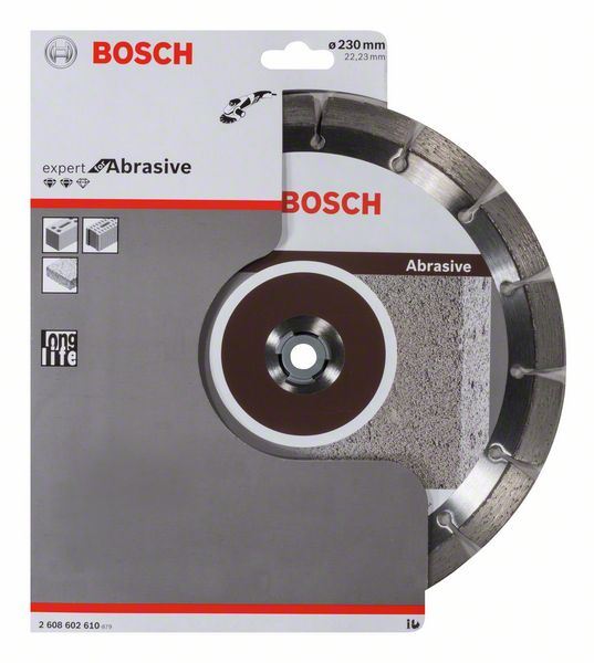 Dijamantska rezna ploča Expert for Abrasive Bosch 2608602610, 230 x 22,23 x 2,4 x 12 mm