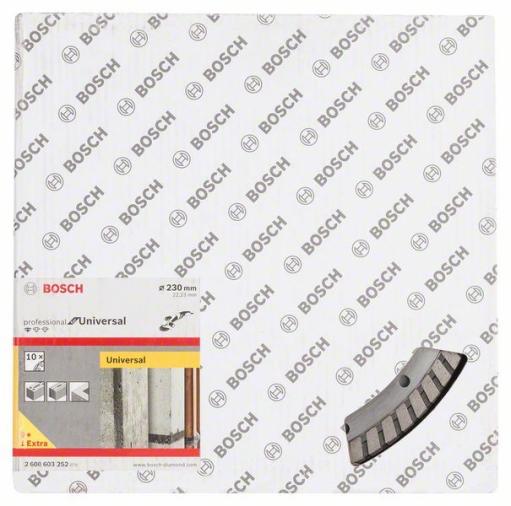 Dijamantska rezna ploča Standard for Universal Turbo Bosch 2608603252, 230 x 22,23 x 2,5 x 10 mm