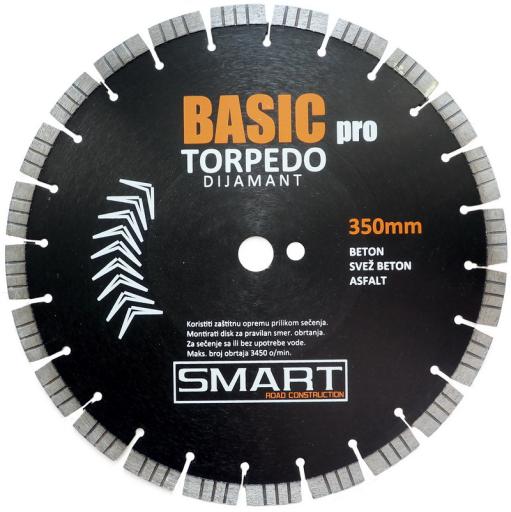 Torpedo ET350EKOT Dijamantski disk Basic Combo Pro 350mm beton/asfalt