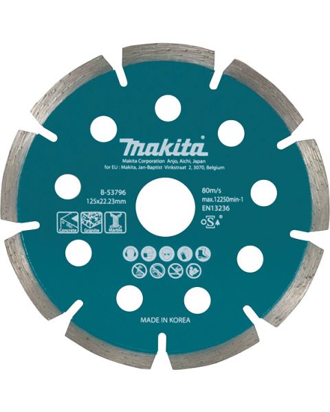 Makita Diamond Wheel 125mm AC/DC for Concrete, Granite B-53796