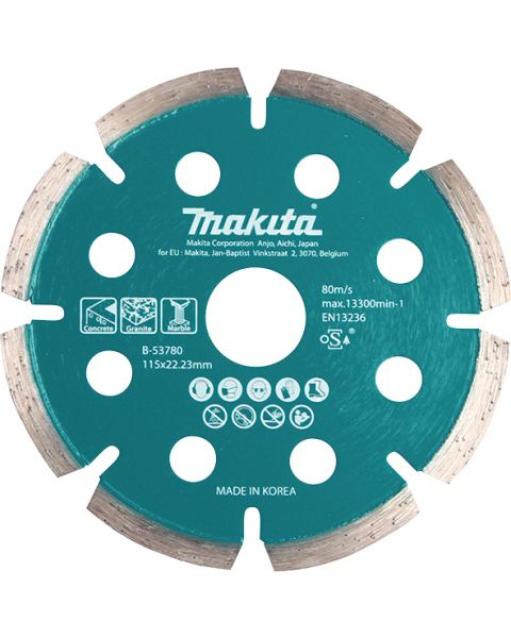 Makita Diamond Wheel 115mm AC/DC for Concrete, Granite B-53780