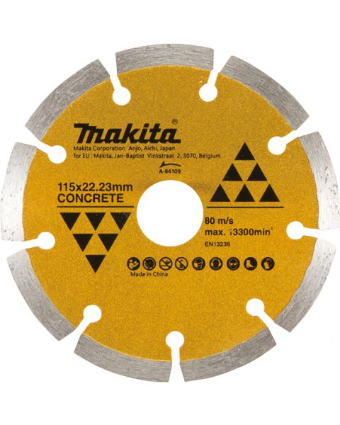 Makita Diamond Wheel 115mm Seg/Dry A-84109