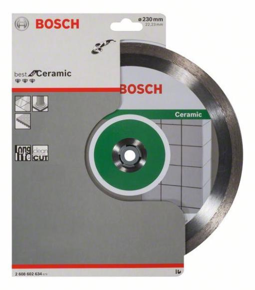 Dijamantska rezna ploča Best for Ceramic Bosch 2608602634, 230 x 22,23 x 2,4 x 10 mm