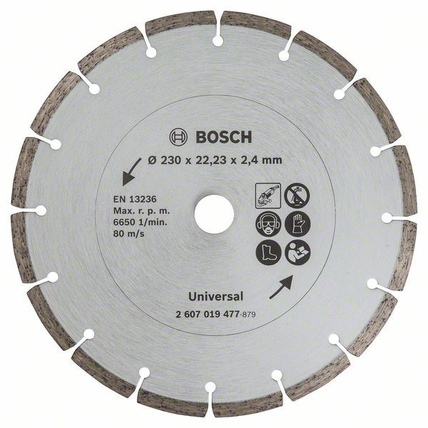 Dijamantska rezna ploča za građevinski materijal, Ø 230 mm Bosch 2607019477