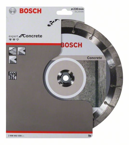 Dijamantska rezna ploča Expert for Concrete Bosch 2608602559, 230 x 22,23 x 2,4 x 12 mm