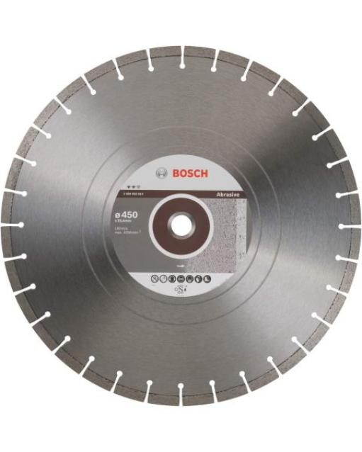 Bosch dijamantska rezna ploča za ciglu i crep Expert for Abrasive 450 x 25,40 x 3,6 x 12 mm - 2608602614