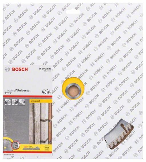 Dijamantska rezna ploča Standard for Universal 300x25,4 Bosch 2608615069, 300x25.4x3.3x10mm
