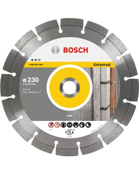 Bosch dijamantska rezna ploča Expert for Universal 300 x 22,23 x 2,8 x 12 mm - 2608602569