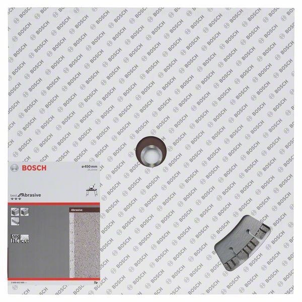 Dijamantska rezna ploča Best for Abrasive Bosch 2608602688, 450 x 25,40 x 3,6 x 12 mm