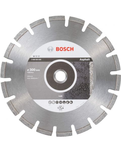 Bosch dijamantska rezna ploča Standard for Asphalt 300 x 25,40 x 2,8 x 10 mm - 2608603830