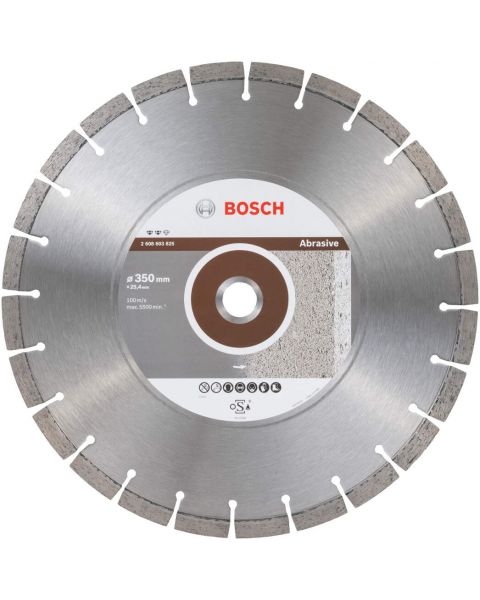 Bosch dijamantska rezna ploča za ciglu i crep Expert for Abrasive 350 x 25,40 x 3,2 x 12 mm - 2608603825