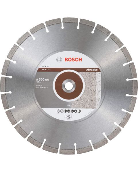 Bosch dijamantska rezna ploča za ciglu i crep Expert for Abrasive 350 x 20,00 x 3,2 x 12 mm - 2608603782