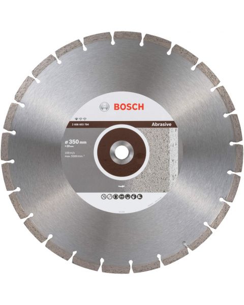 Bosch dijamantska rezna ploča za ciglu i crep Standard for Abrasive 350 x 20,00 x 2,8 x 10 mm - 2608603784