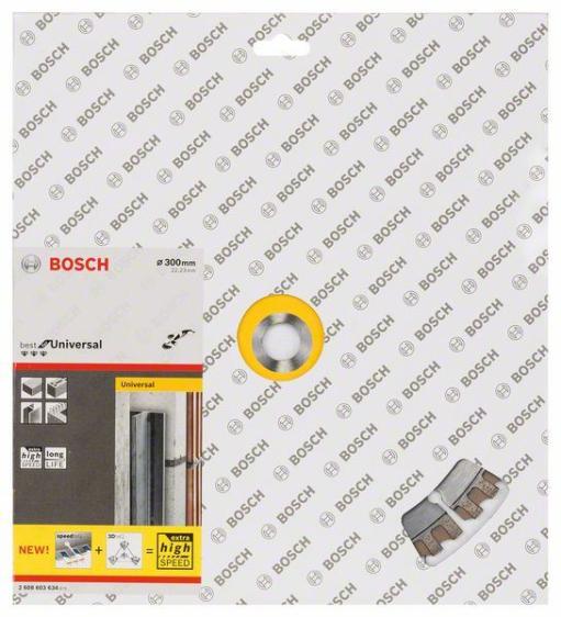Dijamantska rezna ploča Best for Universal Bosch 2608603634, 300 x 22,23 x 2,8 x 15 mm